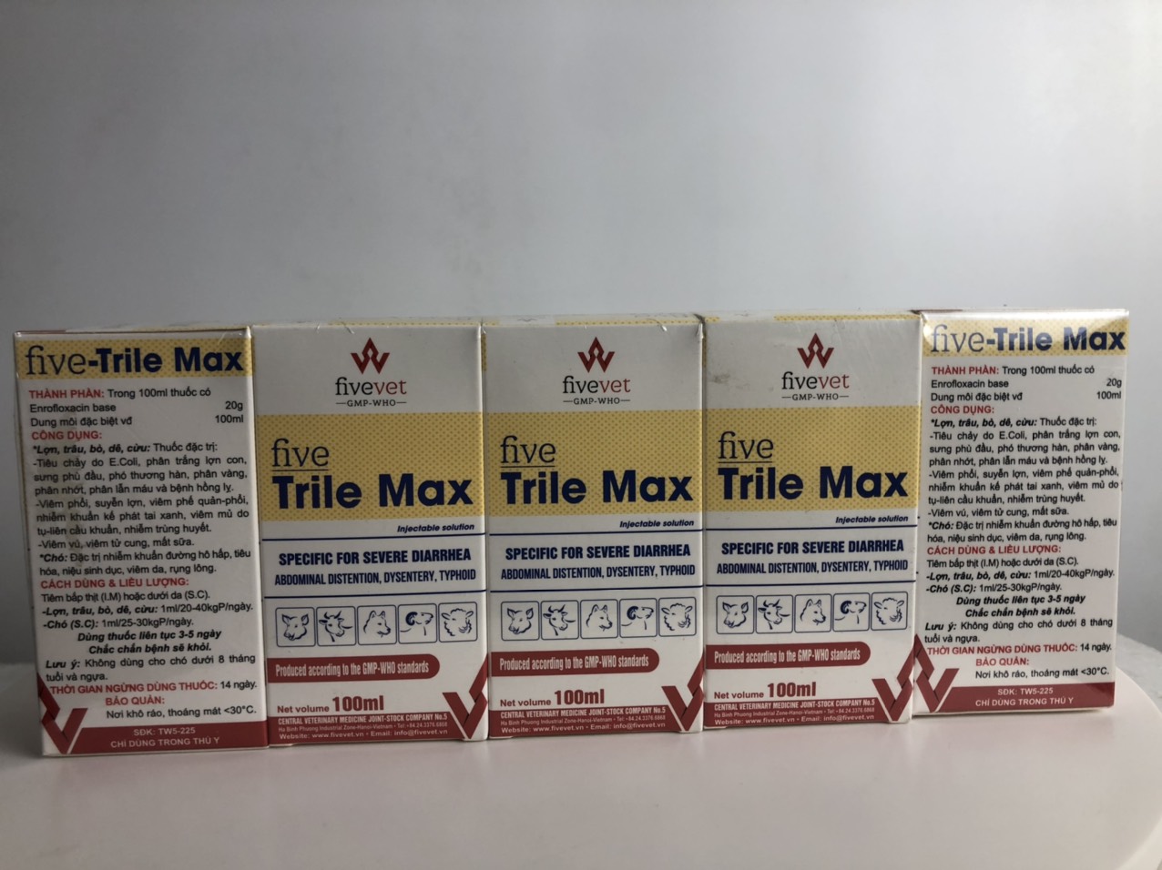 Five-Trile Max - PHÂN PHỐI THUỐC THÚ Y HOÀN TỐ