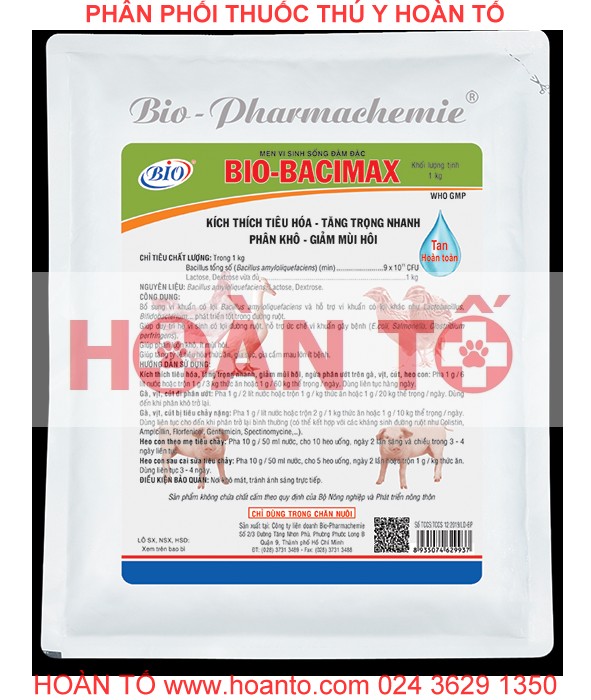 BIO-BACIMAX - PHÂN PHỐI THUỐC THÚ Y HOÀN TỐ