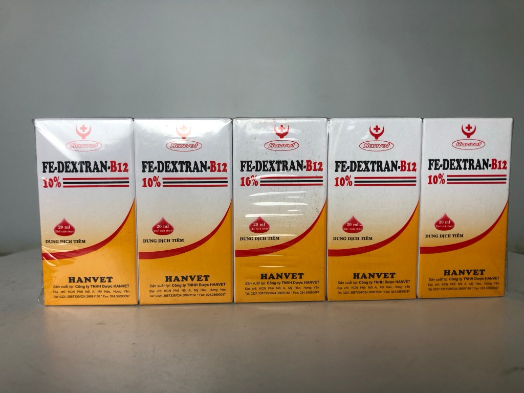 FE-DEXTRAN-B12 10% - PHÂN PHỐI THUỐC THÚ Y HOÀN TỐ