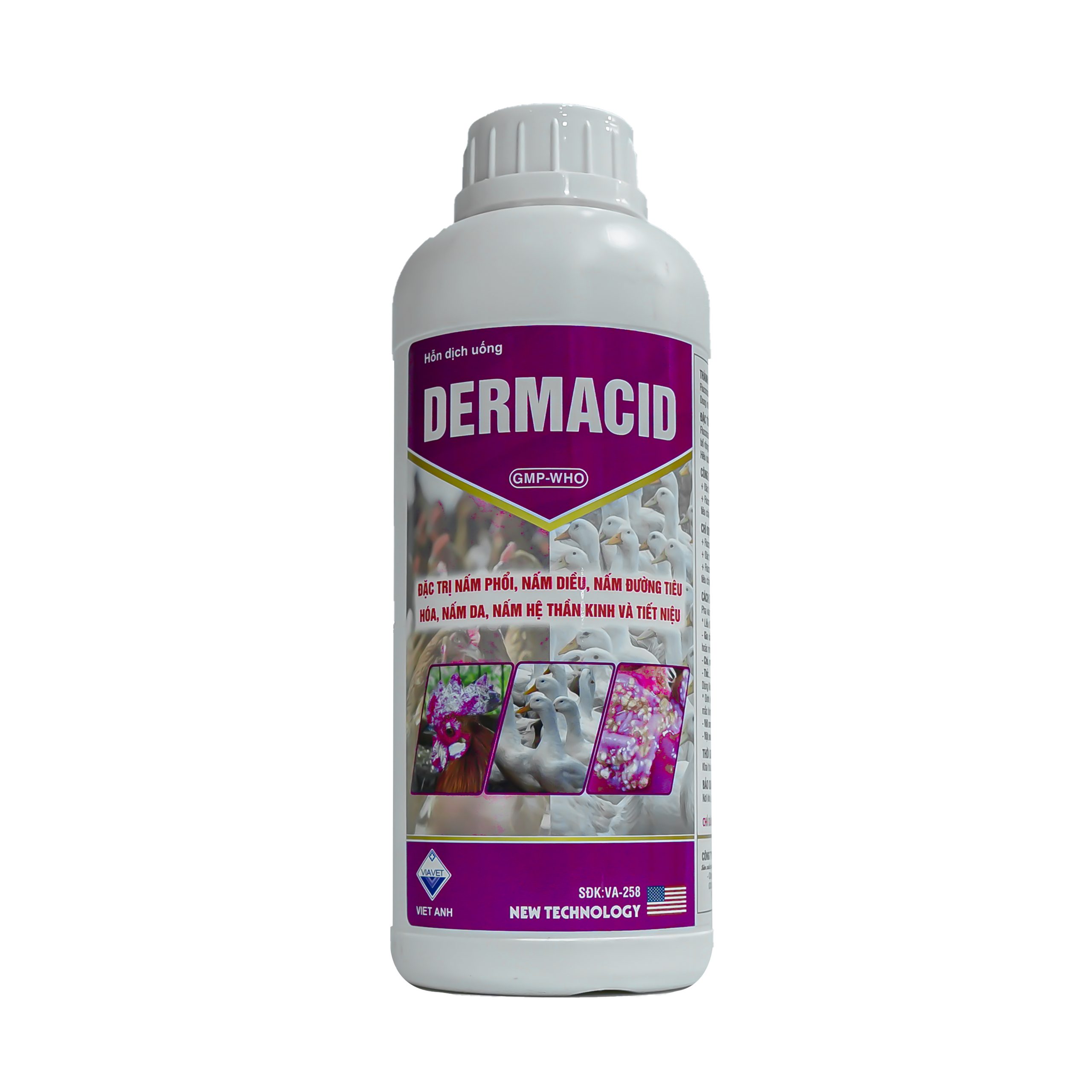 DERMACID - ĐẶC TRỊ NẤM PHỔI, NẤM DIỀU, NẤM ĐƯỜNG TIÊU HÓA, NẤM DA, NẤM ...